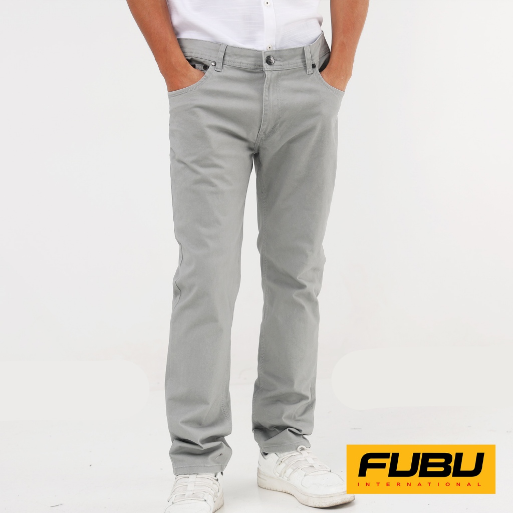 Fubu Colored Long Pants Slim Tapered Stretch FSB42-0027 | Shopee ...