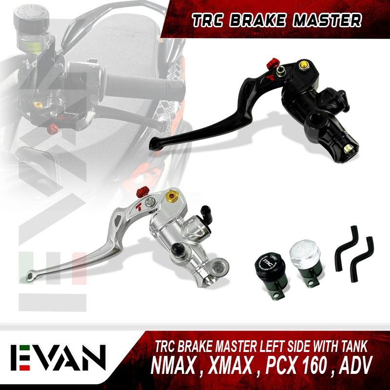 EVAN SHOP TRC BRAKE MASTER LEFT SIDE WITH TANK NMAX,XMAX,PCX 160,ADV ...