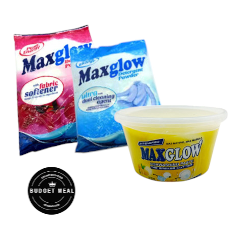 Maxglow - Dishwashing detergent powder and maxglow paste | Shopee ...