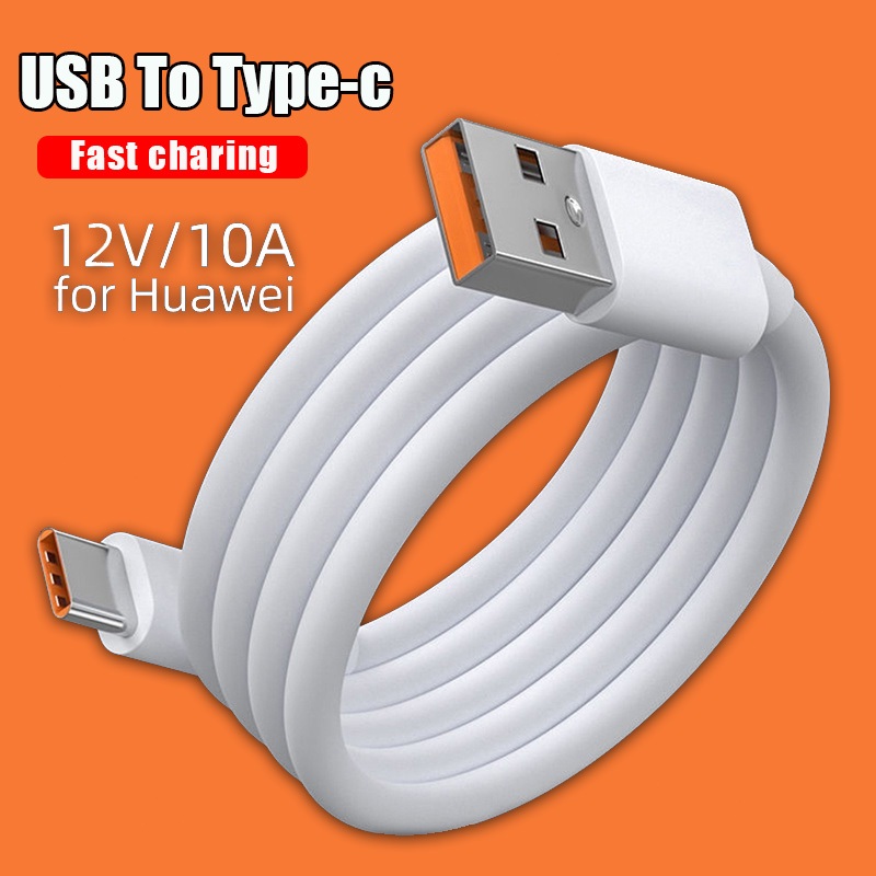 10A 120W USB Type C Super Fast Charging Cable for Huawei Mate 40 Fast ...