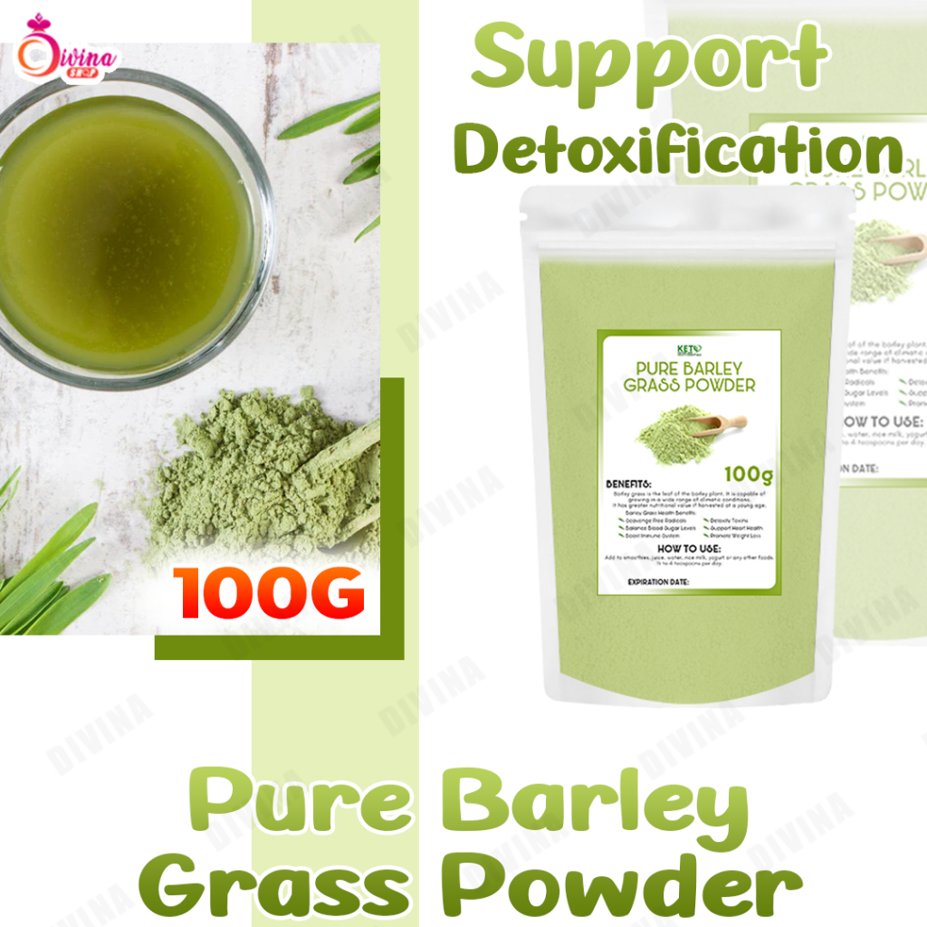 Pure Barley Grass Powder 100g | Shopee Philippines