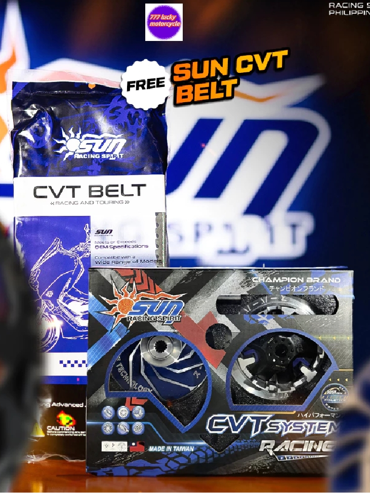 SUN RACING CVT KIT SET WITH FREE SUN BELT PCX160 | Shopee Philippines