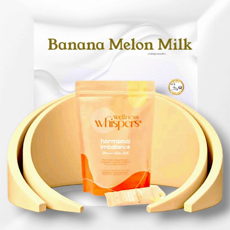 Hormonal Imbalance Banana Melon Milk from W Whispers | Shopee Philippines