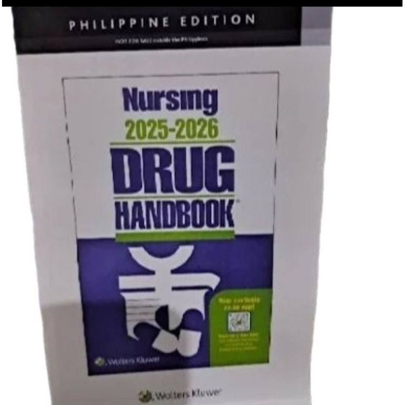 Nursing 2025-2026 Drug handbook | Shopee Philippines