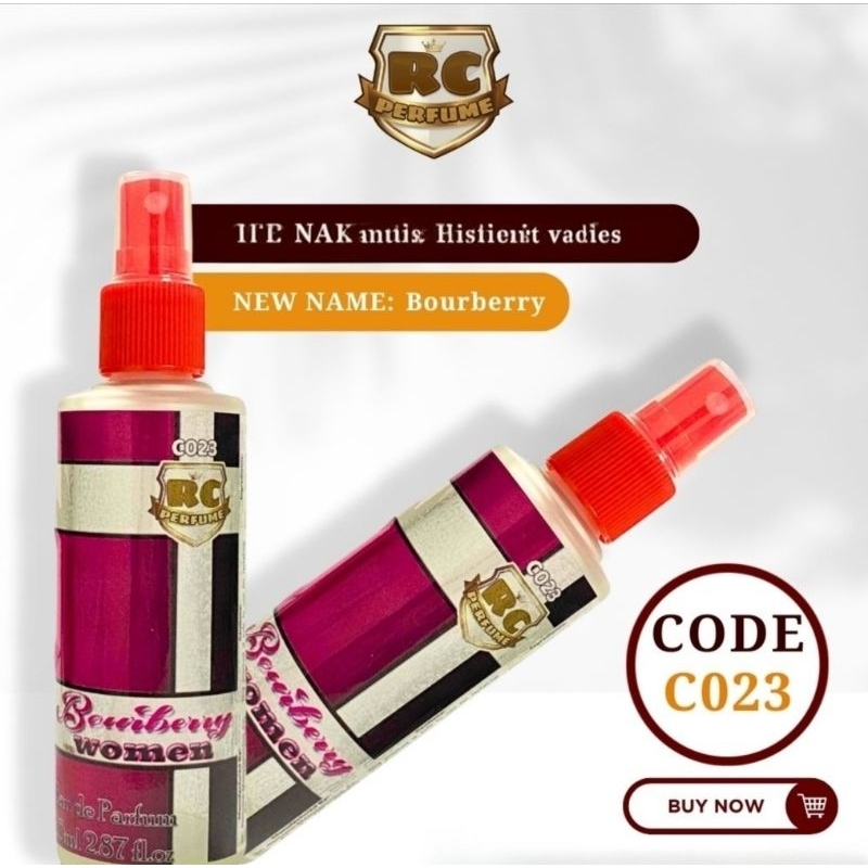 RC Perfume Collection, Inspired by Bourberry, Perfume for Women, Oil ...