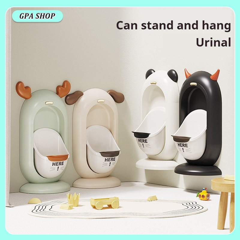 Urinal, children, urinal, boy, wall-mounted urinal, boy, standing ...