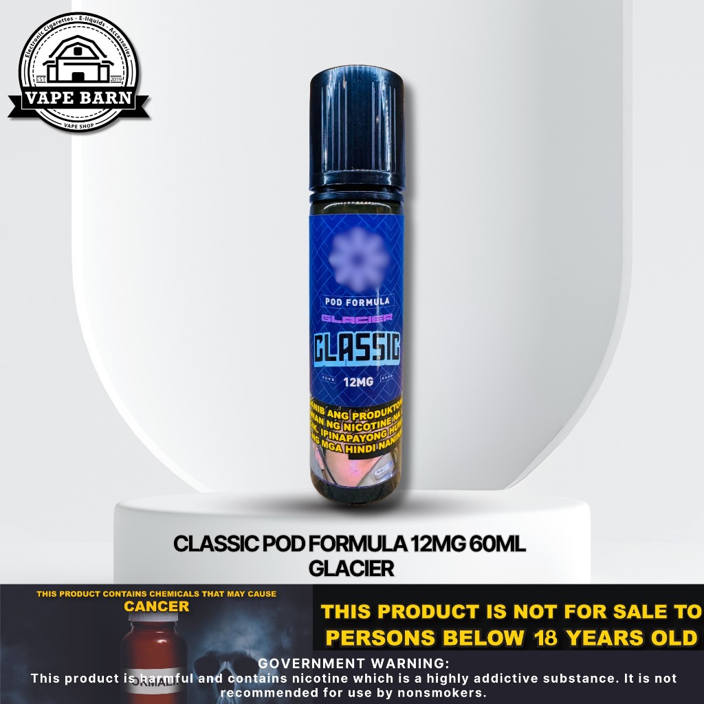 Classic Pod Formula 12mg 60ml [Freebase E-Juice] | Shopee Philippines