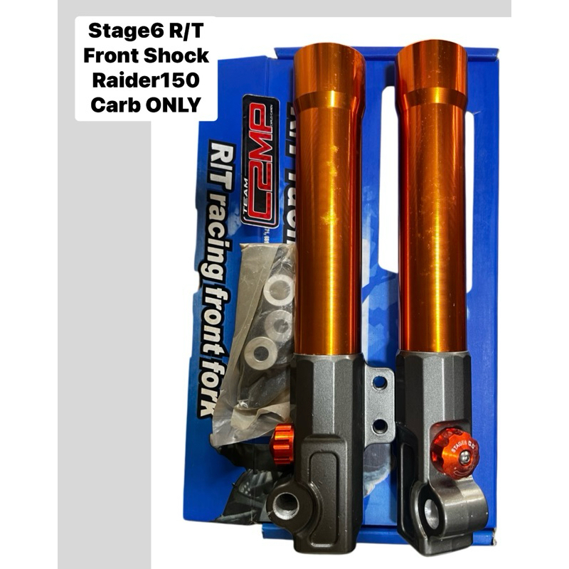 Stage 6 RT Front Shock Raider 150 Carb ONLY | Shopee Philippines
