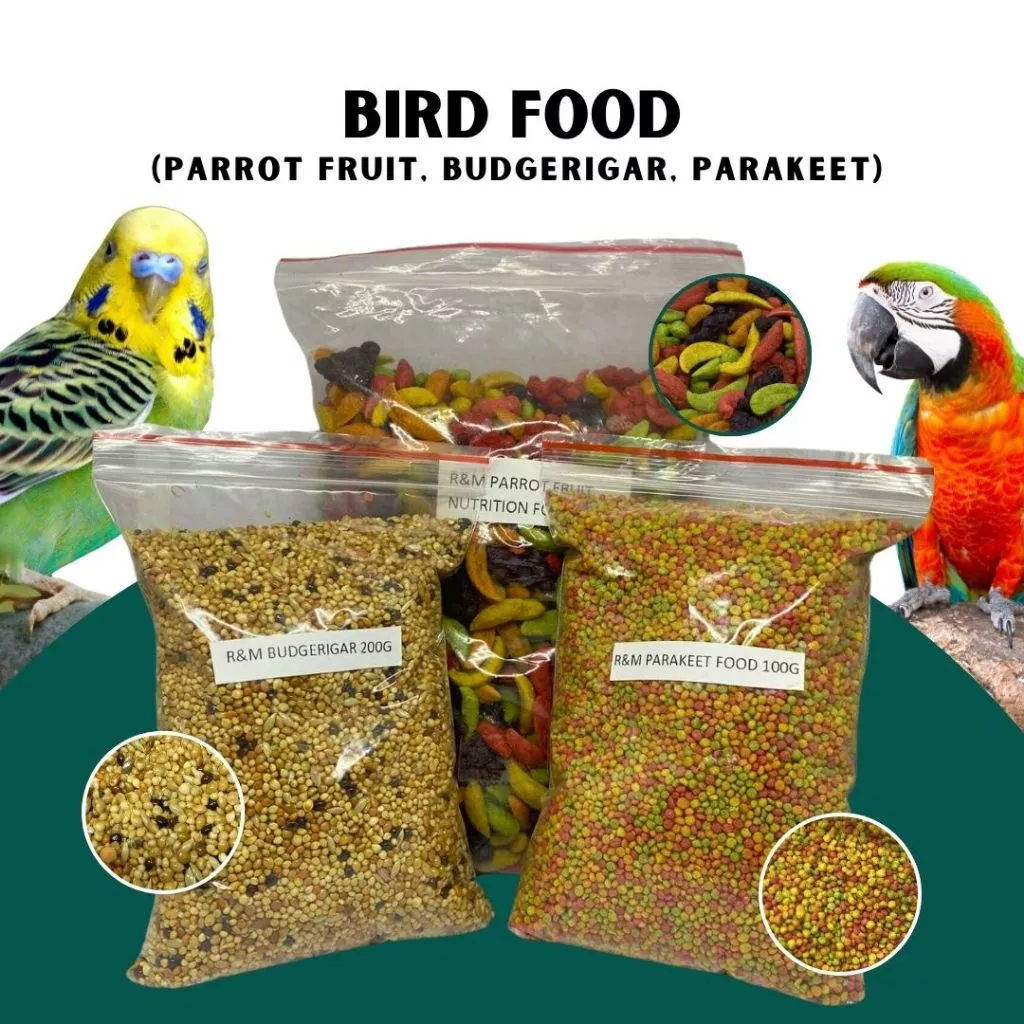 R&M Parrot Fruit Budgerigar Food Parakeet Food Bird Nutrition Food ...