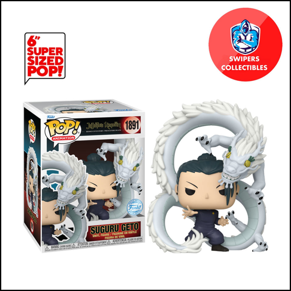 Funko Pop Suguru Geto with Dragon Pop Premium Jujutsu Kaisen Exclusive ...