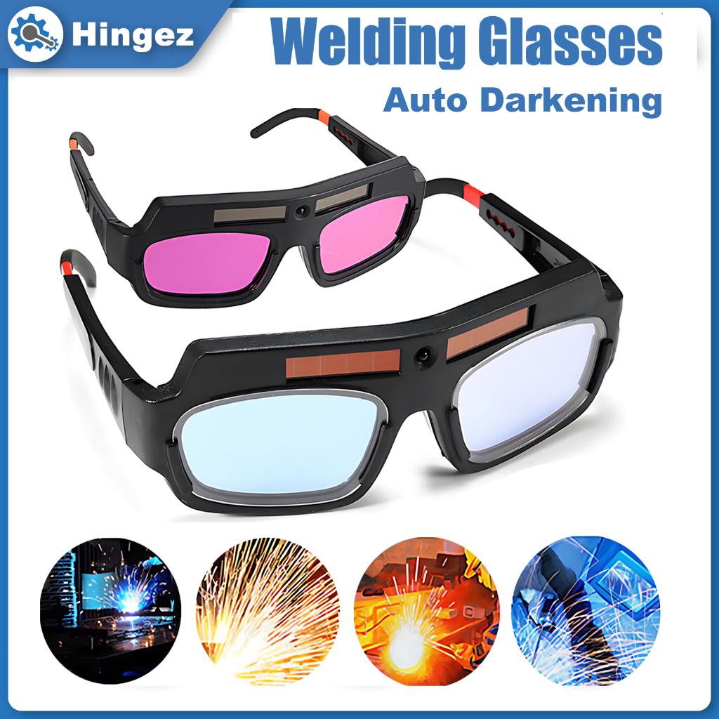 Solar Welding Goggles Auto Darkening UV Welding Glasses Lightweight ...