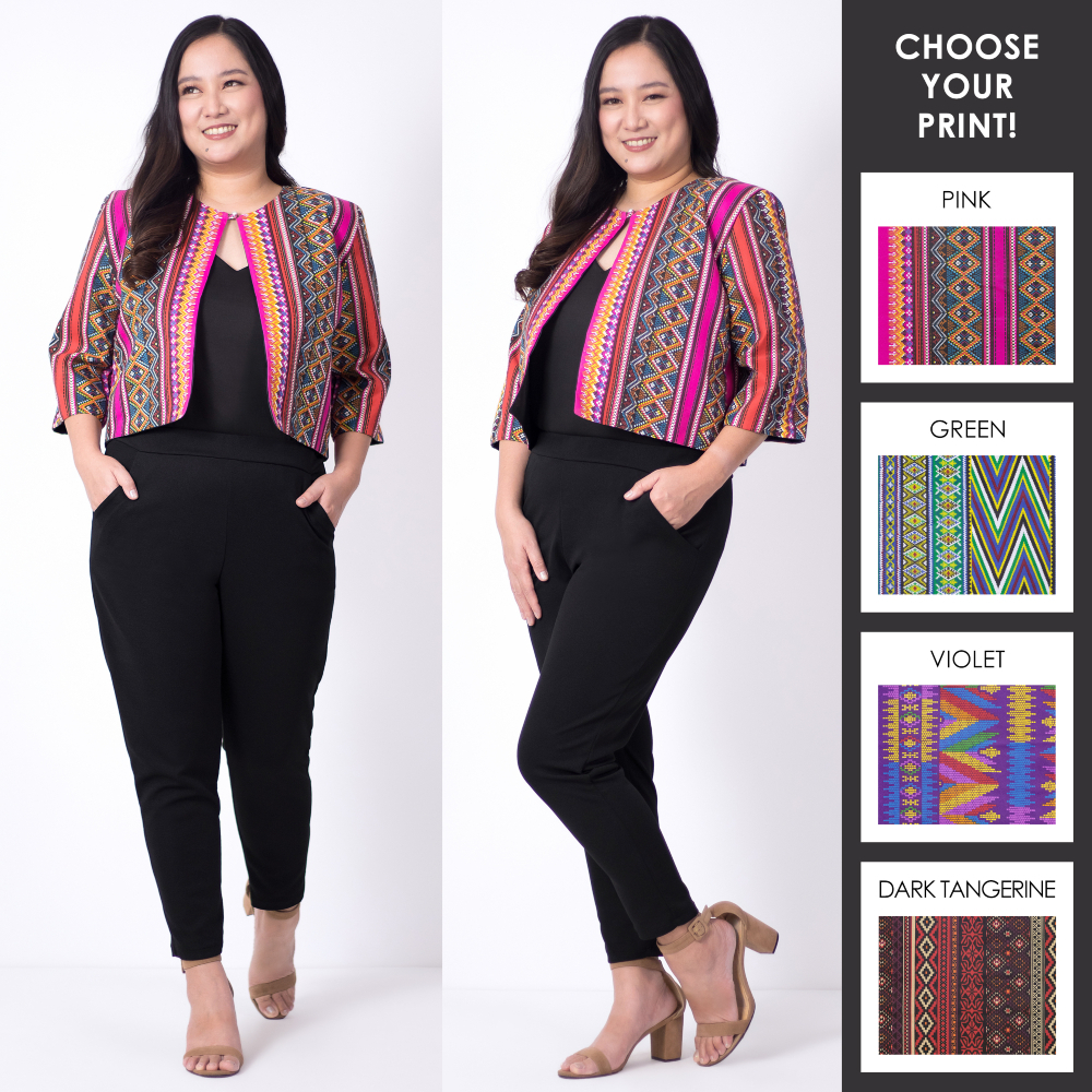 Ethnic Bolero, Inner Cami and Pants Syala Collections | Shopee Philippines