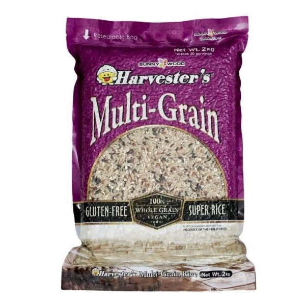 Harvester's Multi-Grain Gluten free Rice 2kg | Shopee Philippines