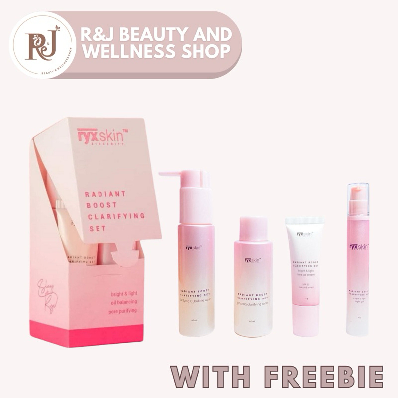 RYXSKIN Sincerity Radiant Boost Clarifying Set Individual Pore ...