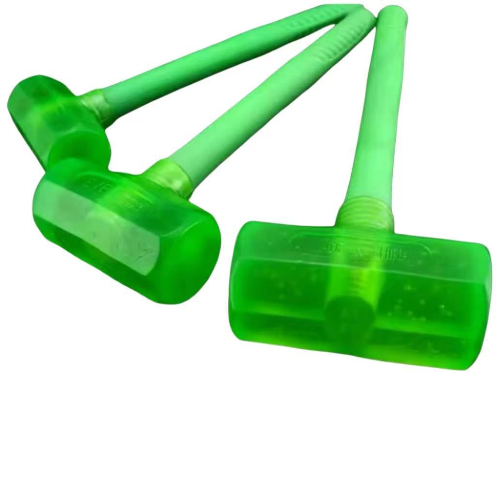 CARLO - 750-1000-1500 grams GREEN RUBBER HAMMER MALLET FOR TILES ...