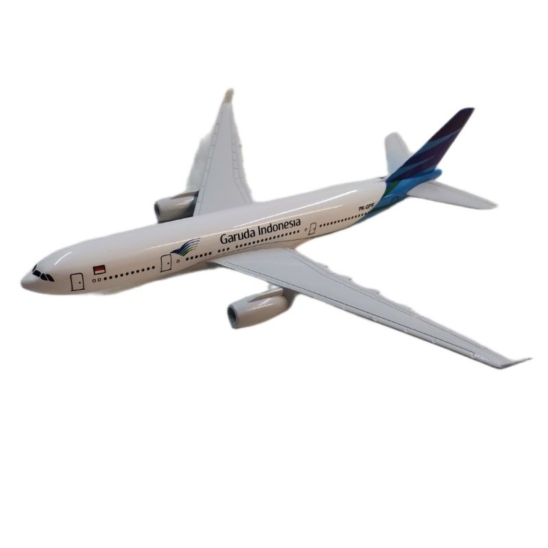 Garuda Indonesia A330 Diecast Toy Airplane Model - 6 Inches with Stand ...
