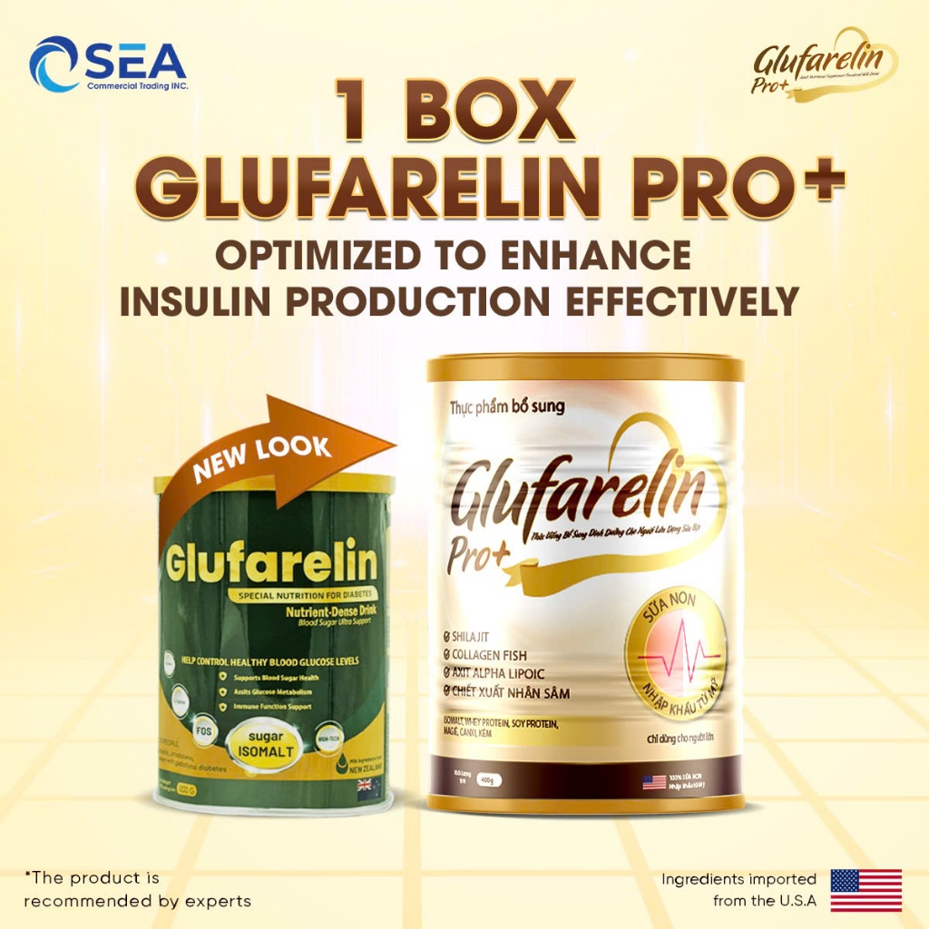 (NEW) Authentic Goods Glufarelin gold colostrum milk support diabetic ...
