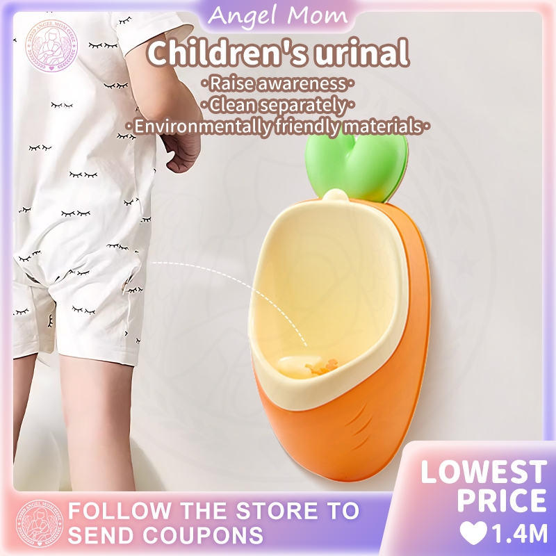 Baby Urinal Wall-Mounted Toilet Trough Boy Standing Toilet Training ...