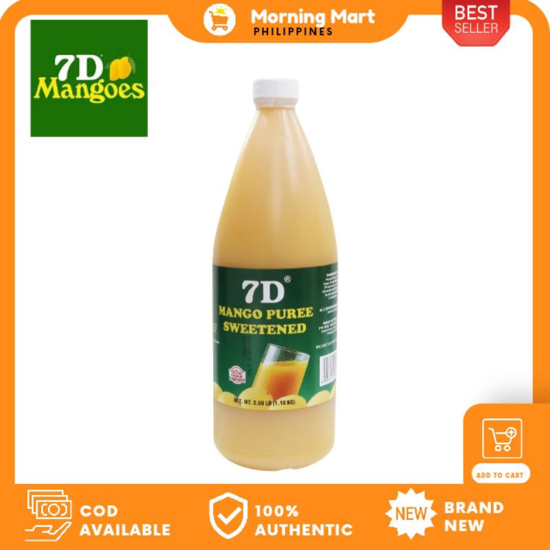 7D Mango Puree 1 Liter | Shopee Philippines