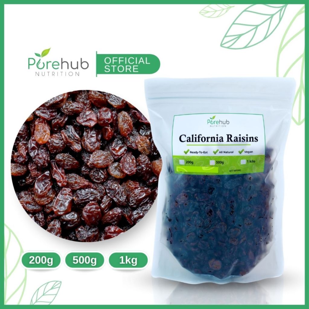 Purehub® California Raisins (Seedless) | Shopee Philippines