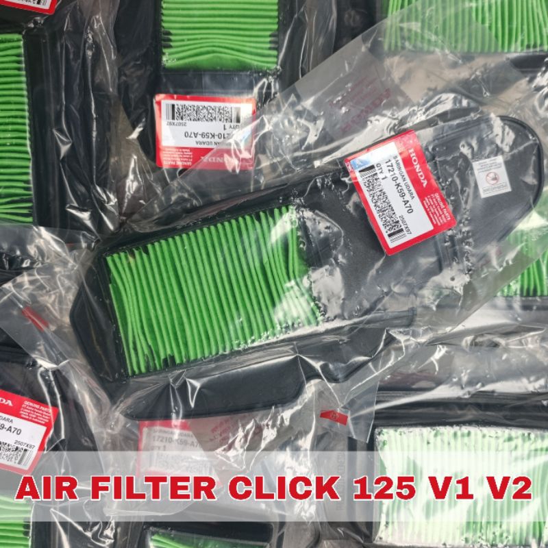 Air Filter for Honda Click V1 V2. Genuine Parts | Shopee Philippines