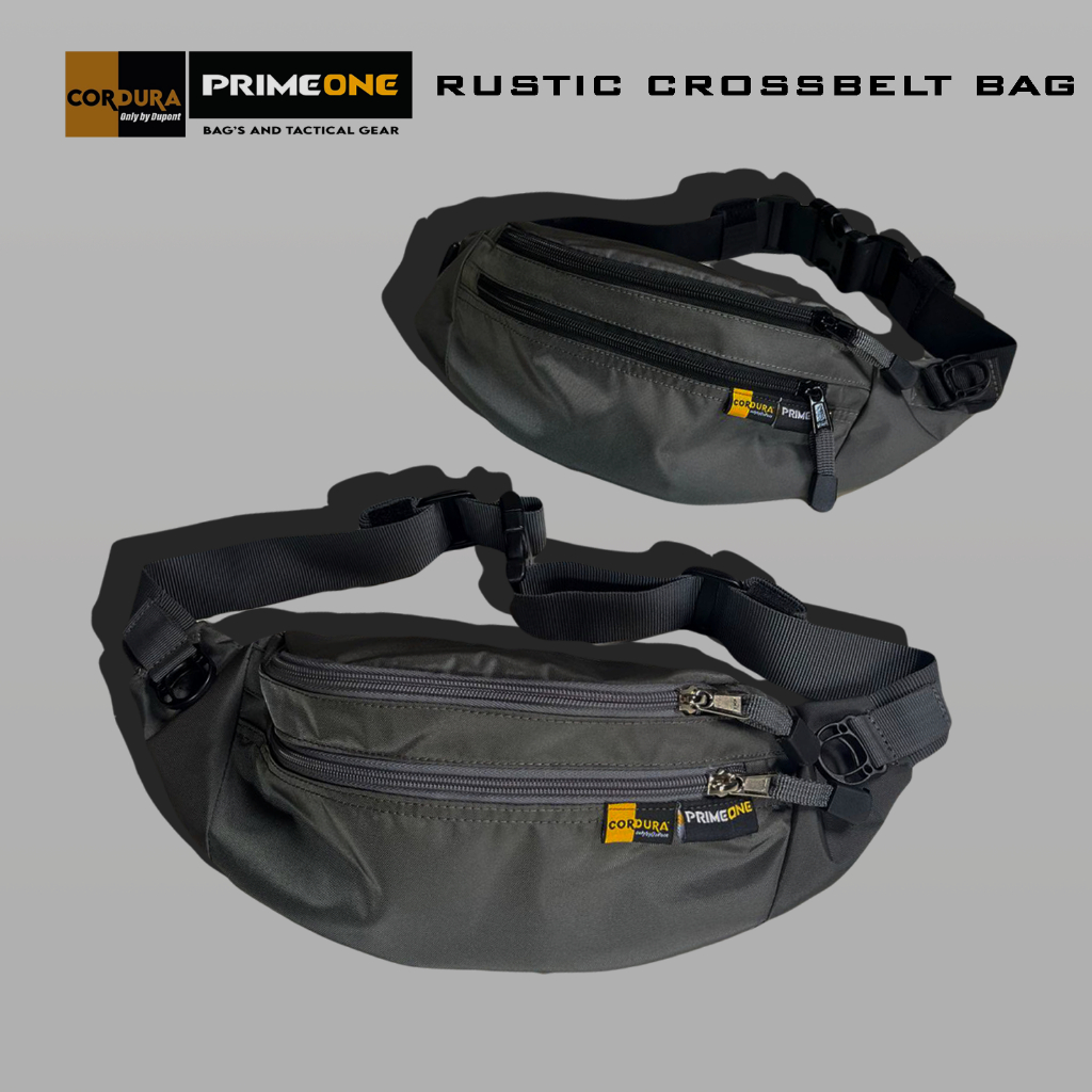Primeone Rustic Cross Belt Bag for men | Shopee Philippines