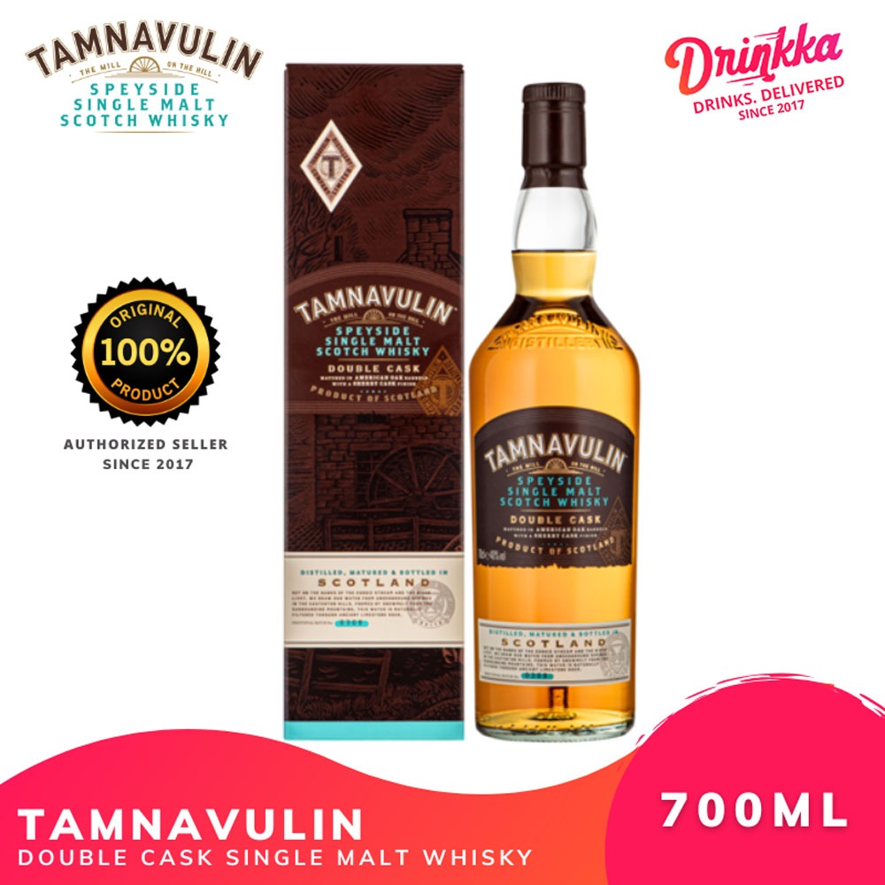 Tamnavulin Double Cask Single Malt Scotch Whisky 700ml | Shopee Philippines