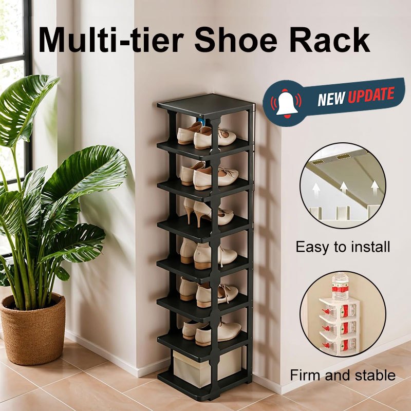 Multi-tier Shoe Rack Simple Storage Rack For Dormitory Bedroom Shoe ...