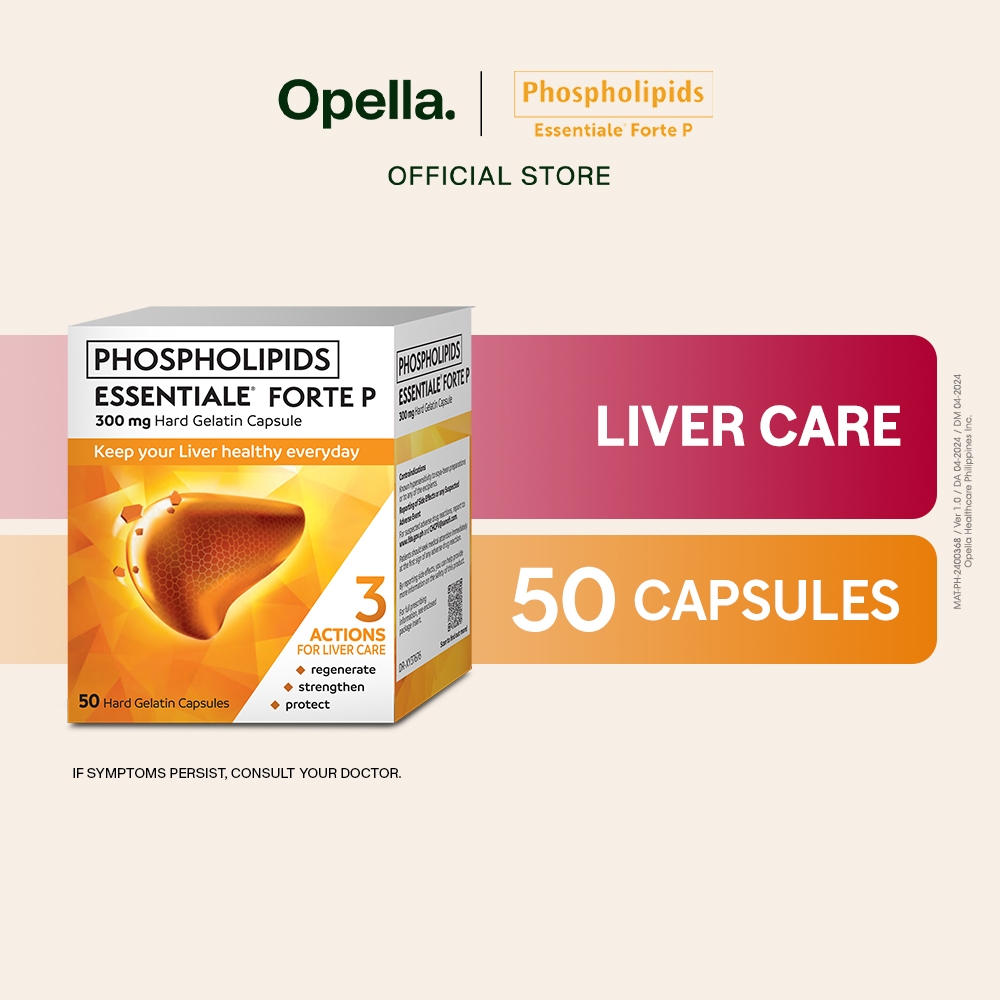 NEW Essentiale Forte P Liver Care Supplement 50 Capsules | Shopee ...