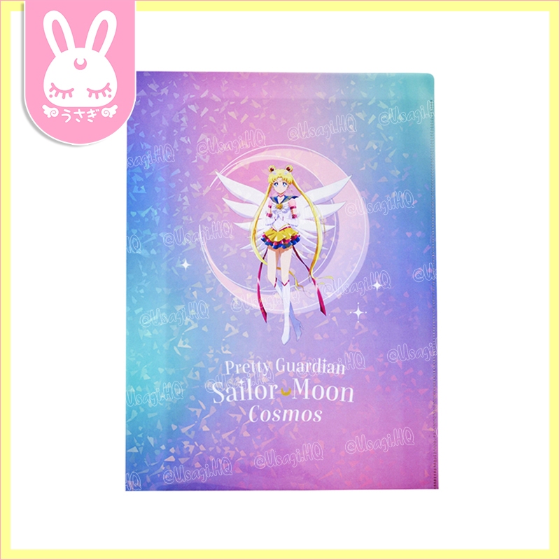 Sailor Moon Cosmos x 3Coins Collaboration Aurora Galaxy A4 Clear File ...