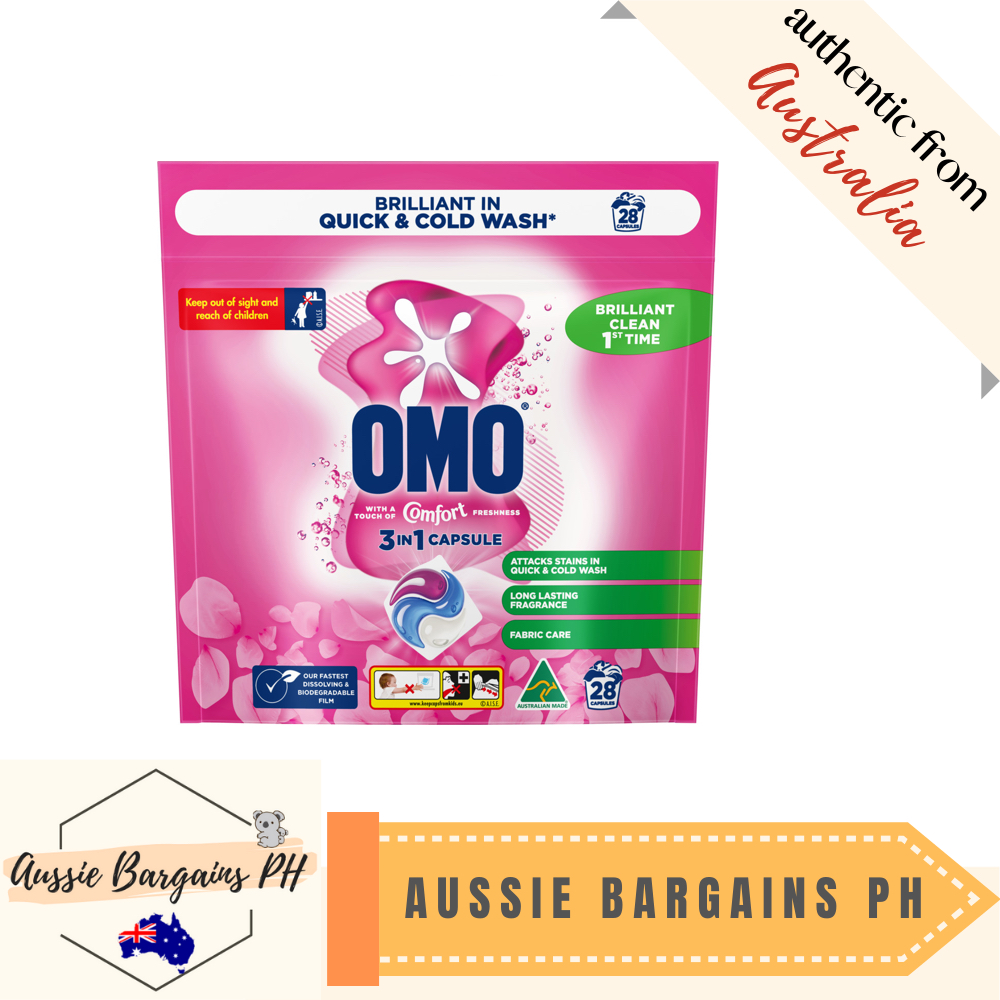 OMO 3 in 1 Laundry Capsules 28pk | Shopee Philippines