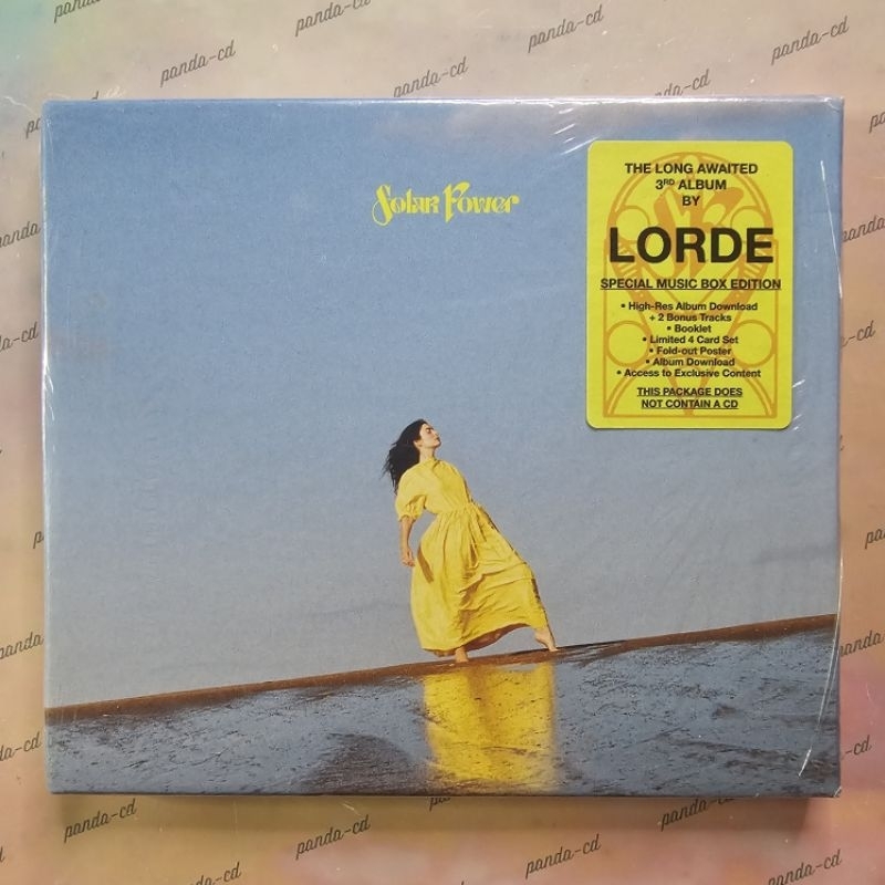 (SEALED) Lorde - Solar Power - Special Music Box Edition / Imported ...