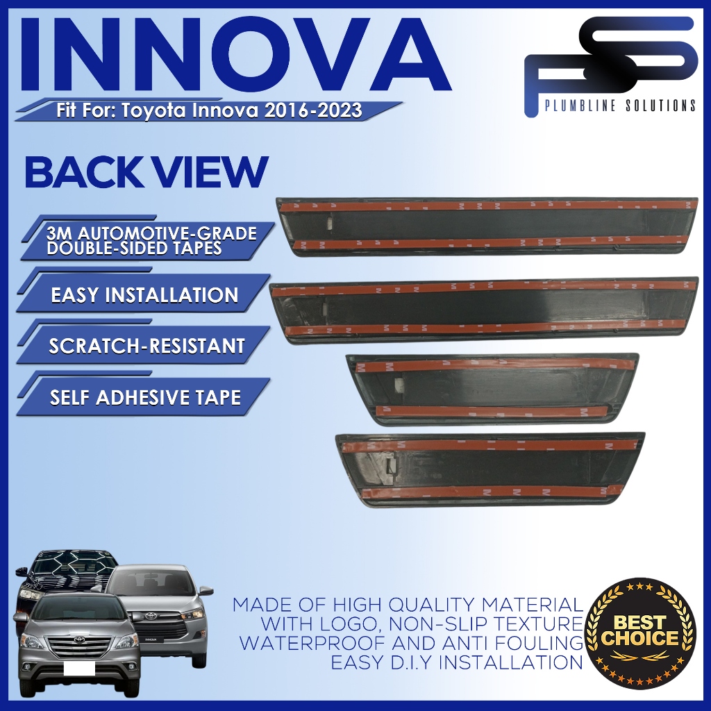 Toyota Innova 2016 - 2022 Zenix 2023 Onward Side Stepsill / Door Step ...