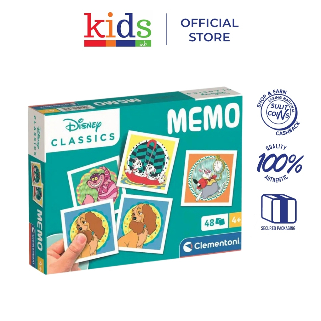 Clementoni Memo Pocket Disney Classics - Kids Ink | Shopee Philippines