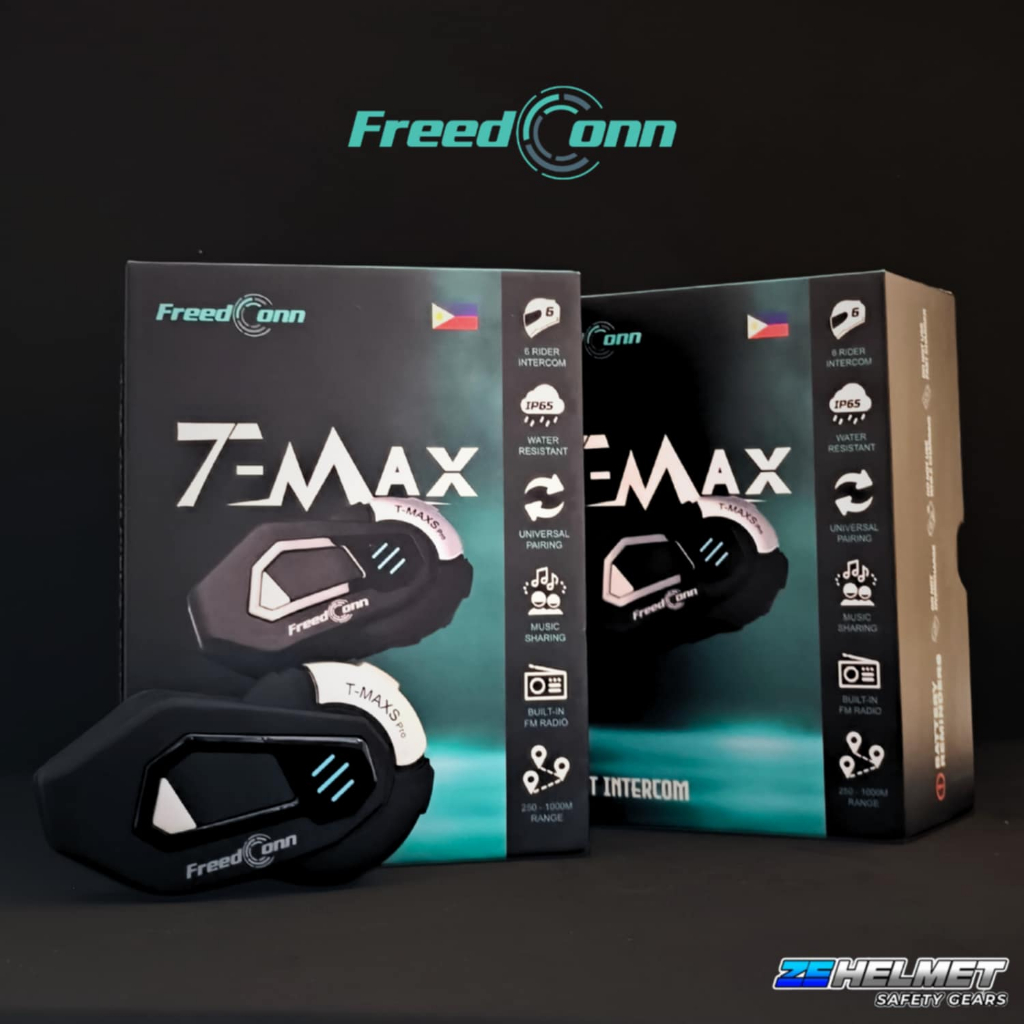 FREEDCONN TMAX-S PRO BLUETOOTH INTERCOM | Shopee Philippines