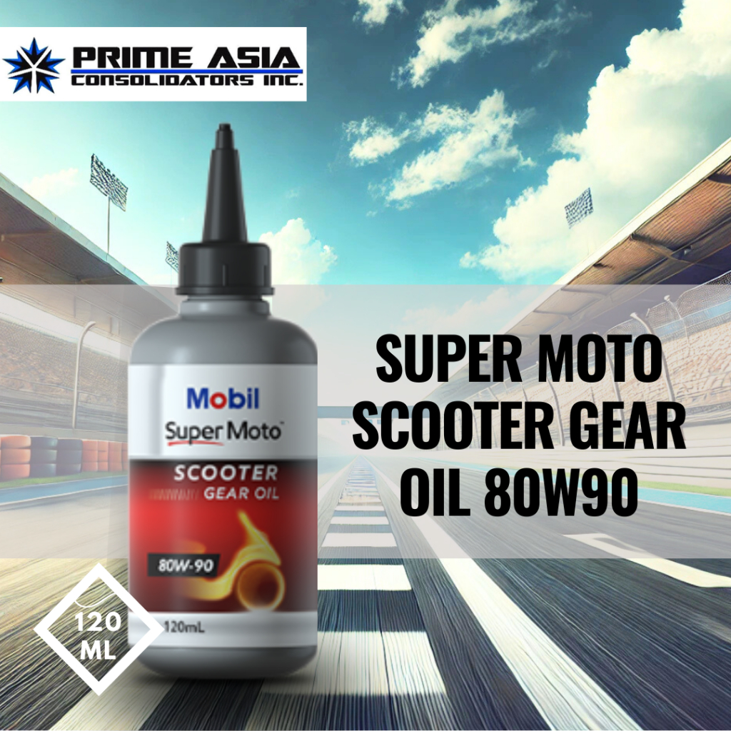 Mobil Super Moto Scooter Gear Oil 80w90 120ml | Shopee Philippines