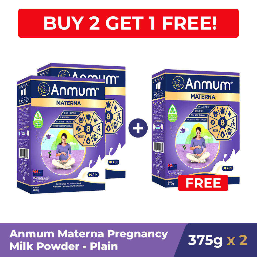 [B2G1] Anmum Materna Milk Powder Plain 375G | Shopee Philippines