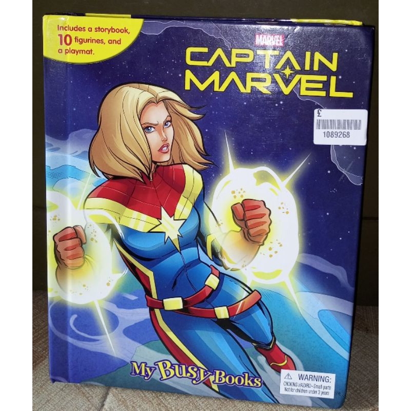 Captain Marvel Busy Book | Shopee Philippines