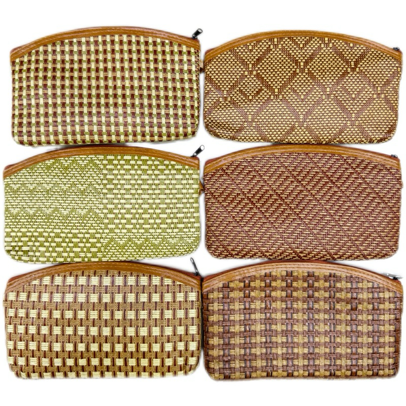6pcs Banig Pouch Banig Coinpurse Native Wallet Pouch for Souvenirs ...