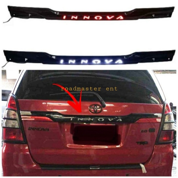Toyota Innova 2008 to 2015 Trunk Lid with Light Black( innova ...