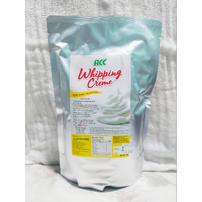 ACC WHIPPING CREME 1KG NON-DAIRY CREAM PASTE WHIP WHIPPIT TOPPING ...