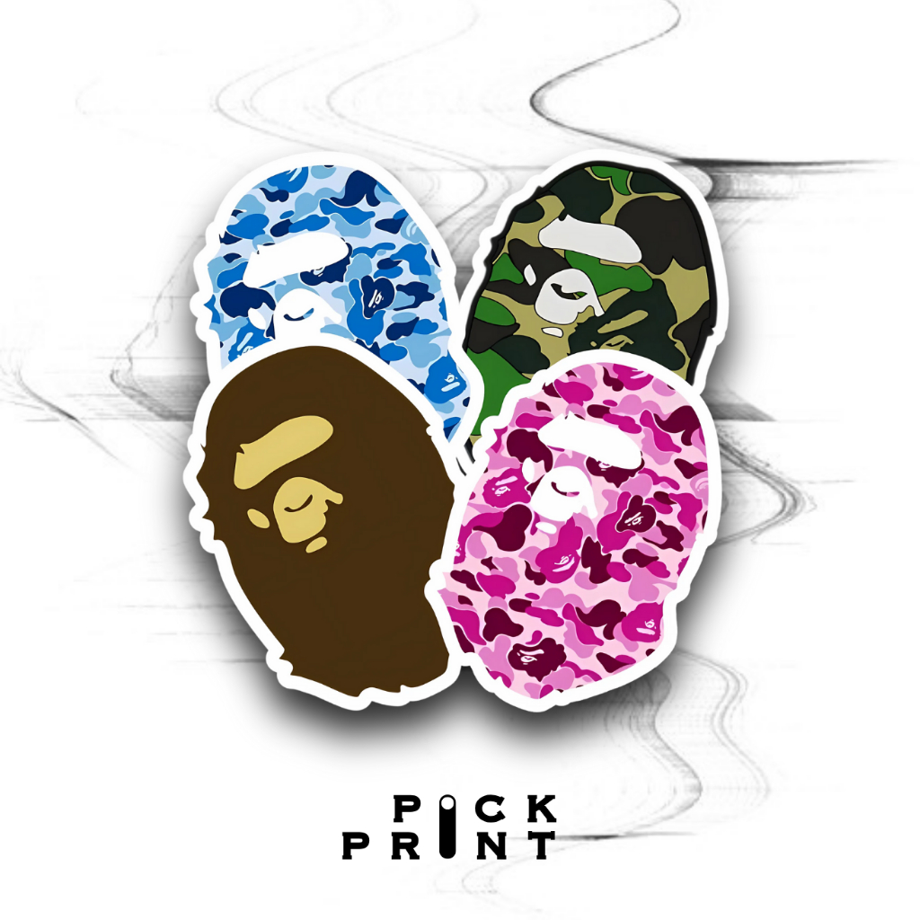 BAPE WATERPROOF MATTE STICKER | AAPE STICKER | A BATHING APE STICKER ...