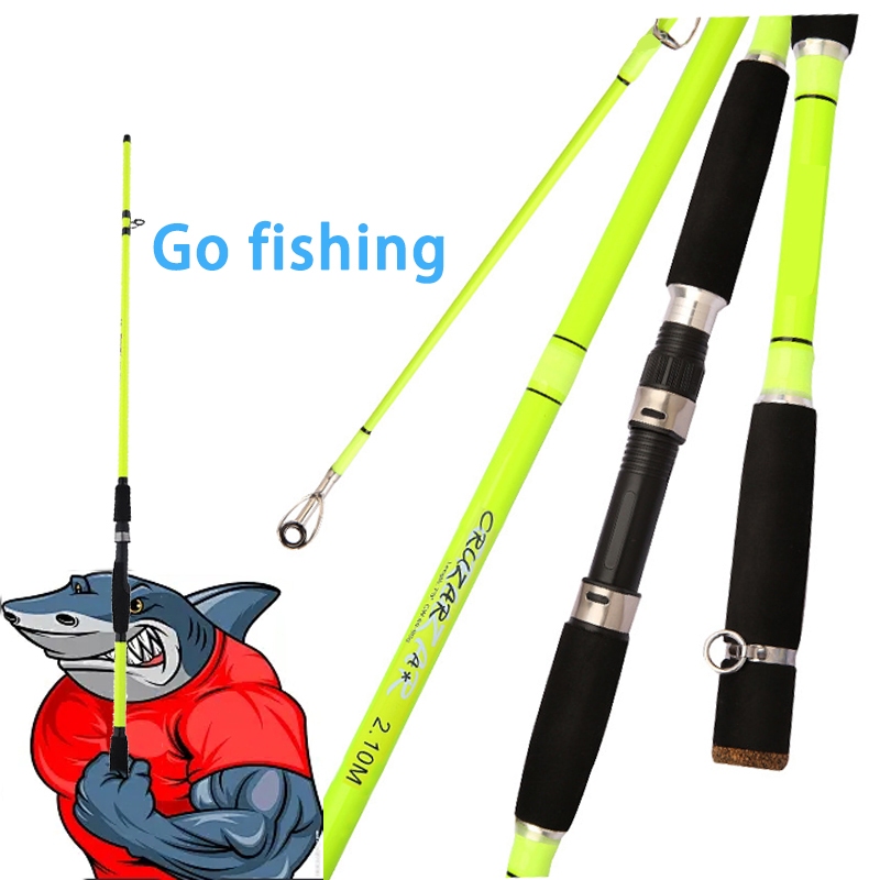 Spinning Fishing Rod Lmported From Japan 1.8/2.1/2.4/2.7/3M High ...