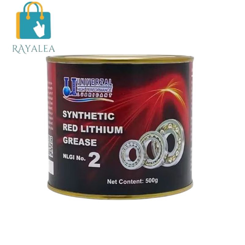 UNIVERZAL Synthetic Red Lithium Grease No.2 - 500g | Shopee Philippines