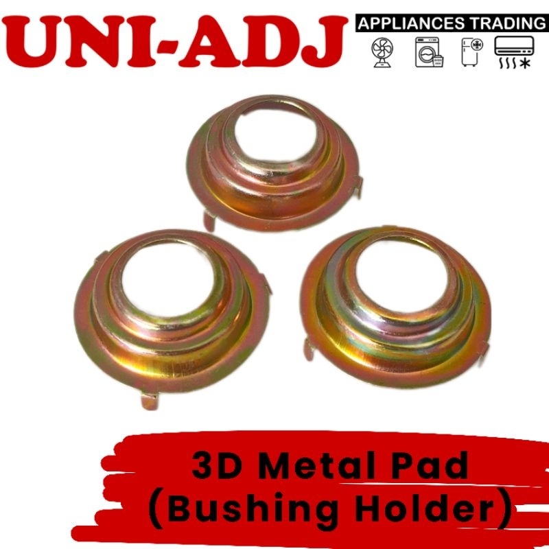 1PC Electric fan Metal Pad Bushing Holder (3 legs) Spare Parts Only ...