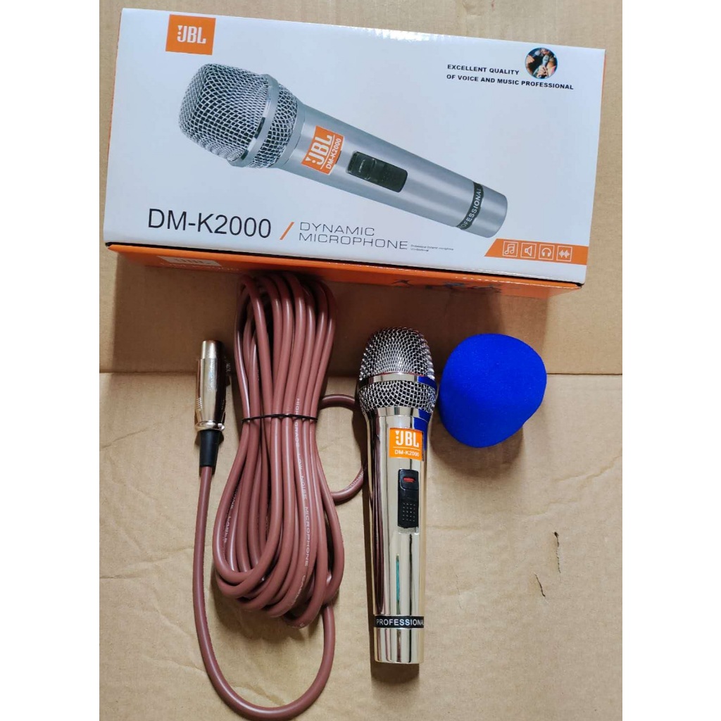 LMJ JBL DM-K2000 Wired Microphone Karaoke Mic DYNAMIC MICROPHONE ...