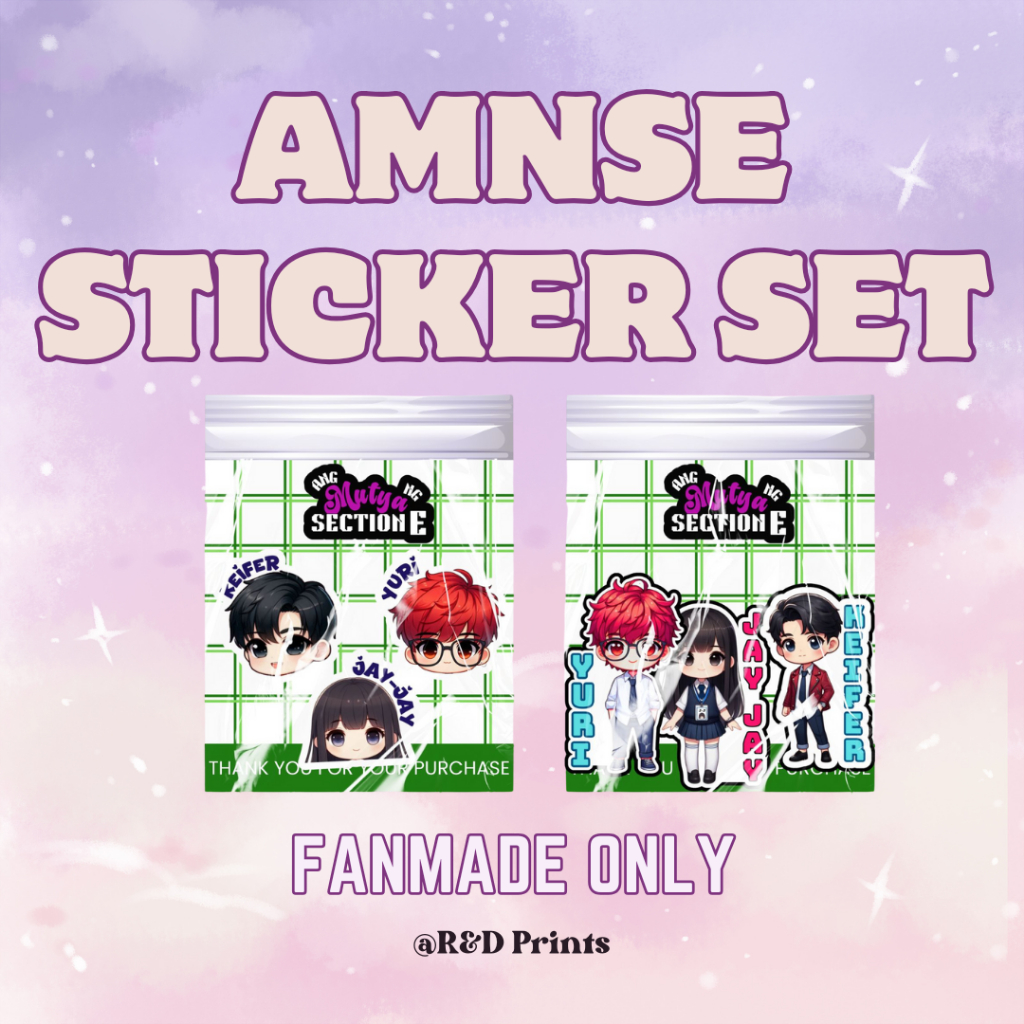 AMNSE Ang Mutya Ng Section E Stickers fanmade only unofficial | R&D ...