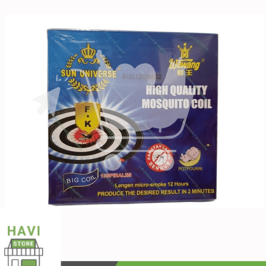 HAVI STORE WAWANG ORIGINAL KATOL COIL 1BX = 10 SPIRALS | Shopee Philippines