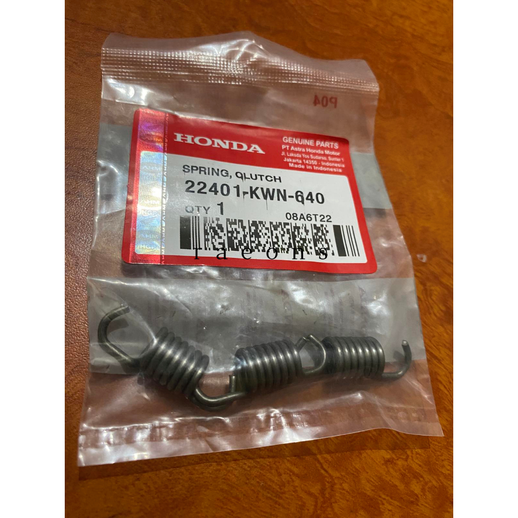 Honda Genuine Clutch Spring Stock (3pcs) for Click / Beat / ADV / PCX ...