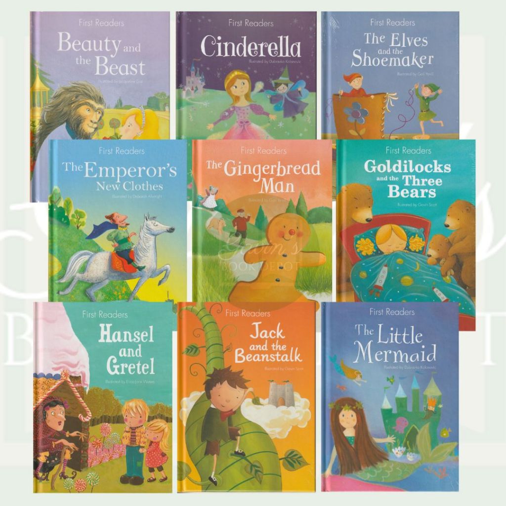 First Readers Read Aloud Fairy Tale Story Book (Hardbound) | Shopee ...